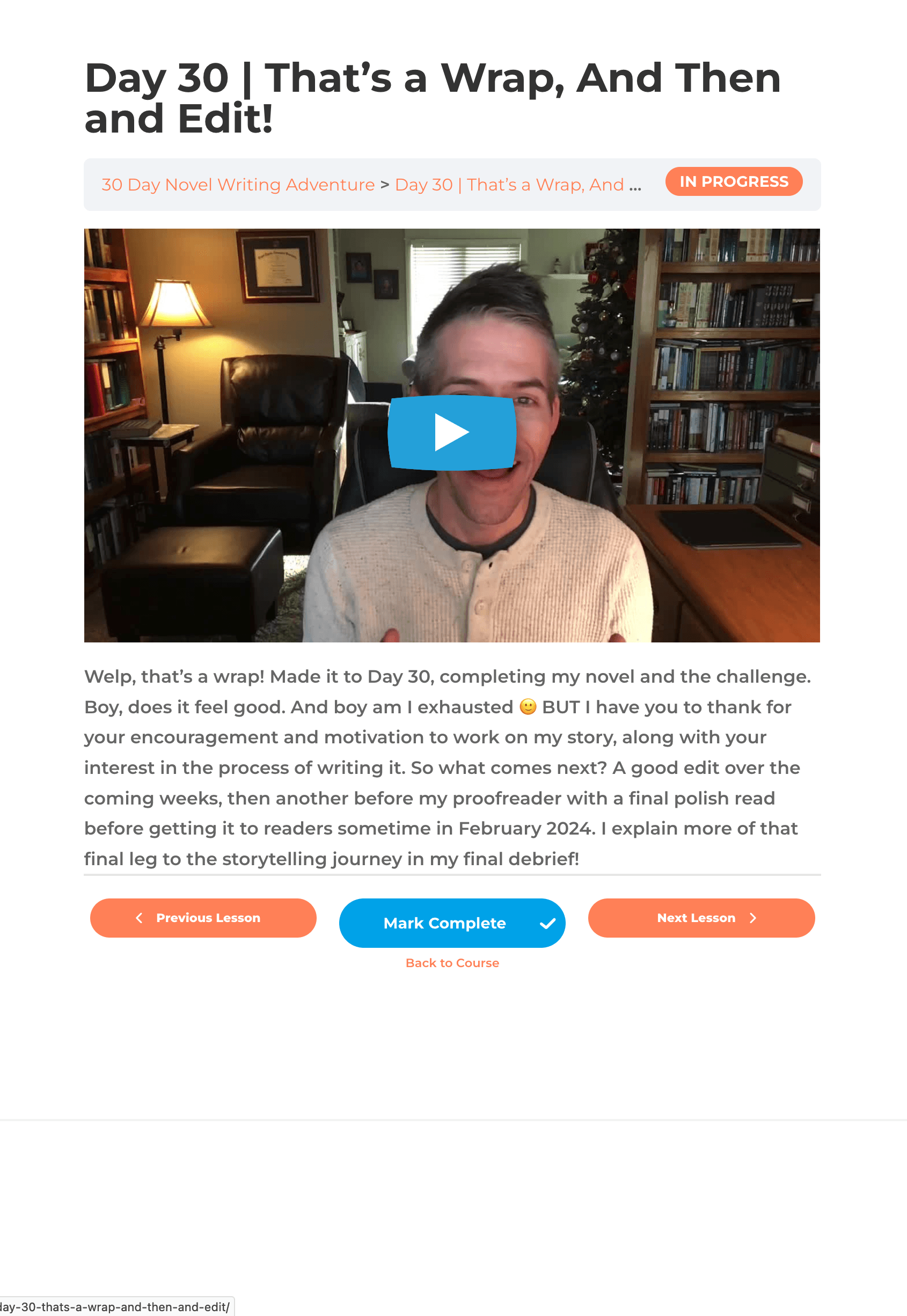 30-Day Novel Writing Challenge - CROSS + PEN